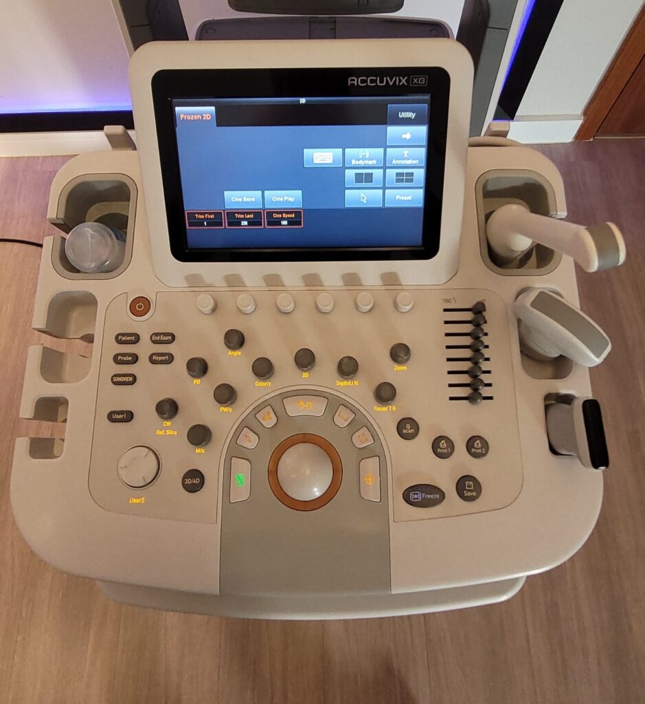 ULTRASSOM SAMSUNG – ACCUVIX XG - 3D/4D - CR Imagem